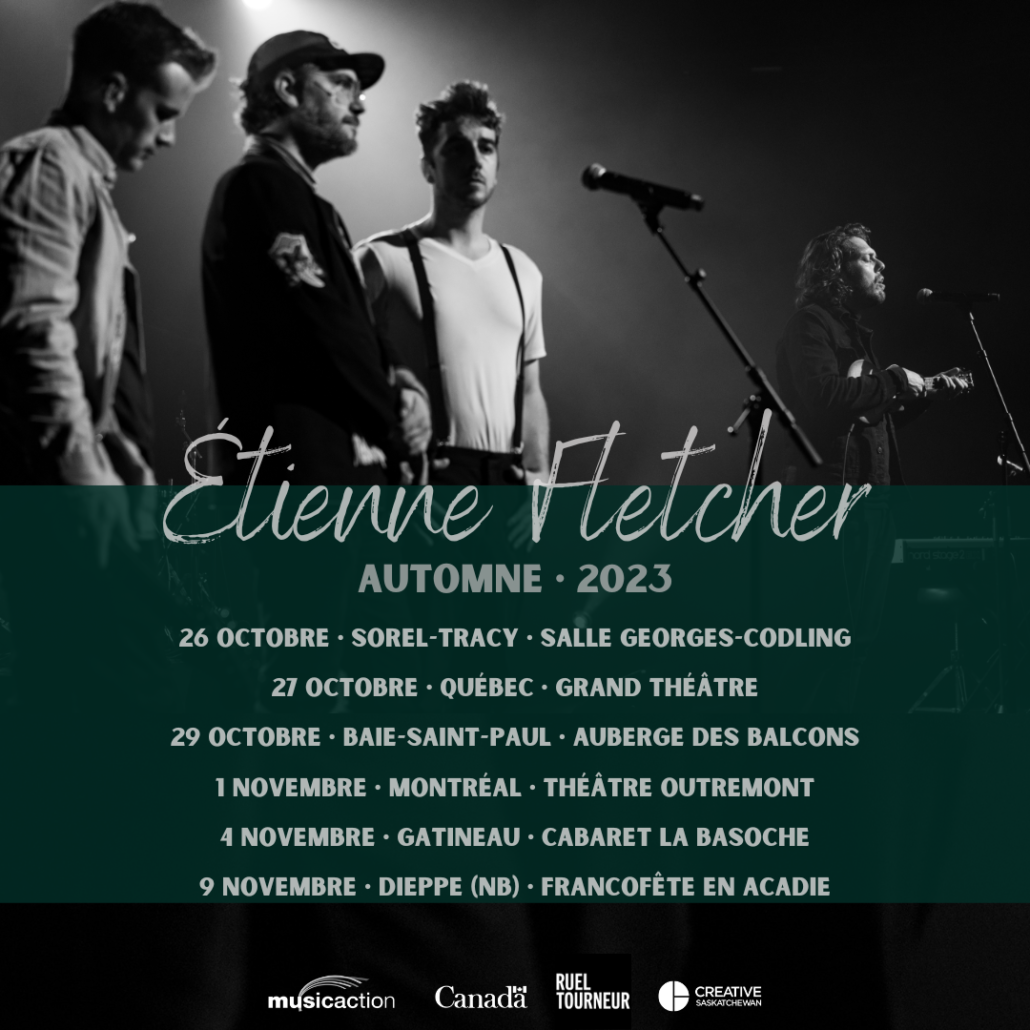 Etienne Fletcher – Canadian English & French Singer Songwriter